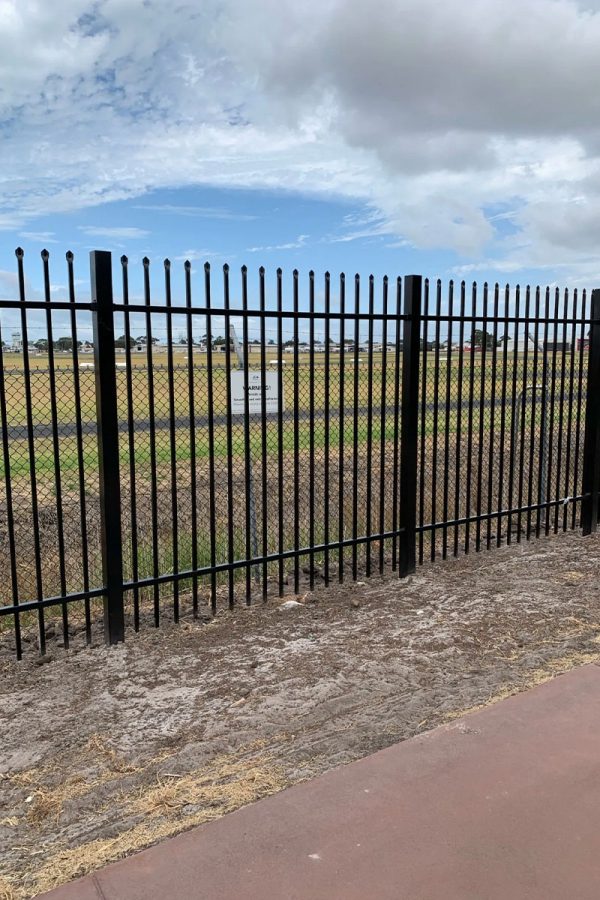 Steel Fencing Melbourne | Steel Fencing Projects | Diamond Fence